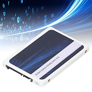 Yunseity Solid State Hard Drive,SATA 2.5 Inch Internal Solid State Drive (SSD),70-500M/S,for OS X/XP/Win7/Win8/Win10/Linux,White(32GB)