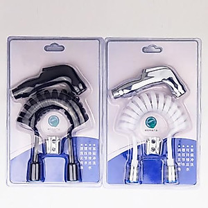 Ergonomic Handheld Bidet Toilet Sprayer ABS Not Pressure Female Cleansing Nozzle Comfortable Grip Bidet Sprayer Head