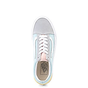 Unisex Old Skool Classic Platform Skate Shoe Sneakers (7766 Platform Pastel Color Block Mens 6.5)