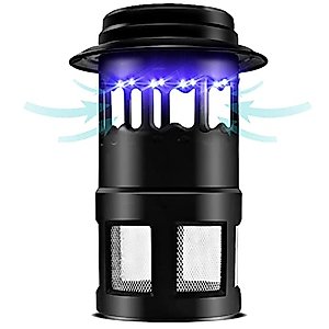 Hodiax Stand n Trap! Indoor Electric Fly Trap/Pest Repeller - Electric Pest Control Mosquito Killer for Moth, Wasp, Fly - for Residential and Commercial Use, Black