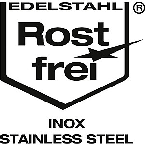 WENKO 22766100 Small Express-Loc System, Wall Mounted Garbage Can, Bathroom Trash Bin with Swing Lid, White, 5.9 x 8.9 x 7.1 in, 5.9 x 8.9 x 7.1 inch, Shiny