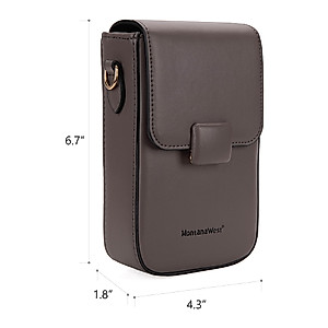 Phone Purse Small Crossbody Bags Mini Bag Cell phone Wallet Purse Travel with Detachable Strap for Women