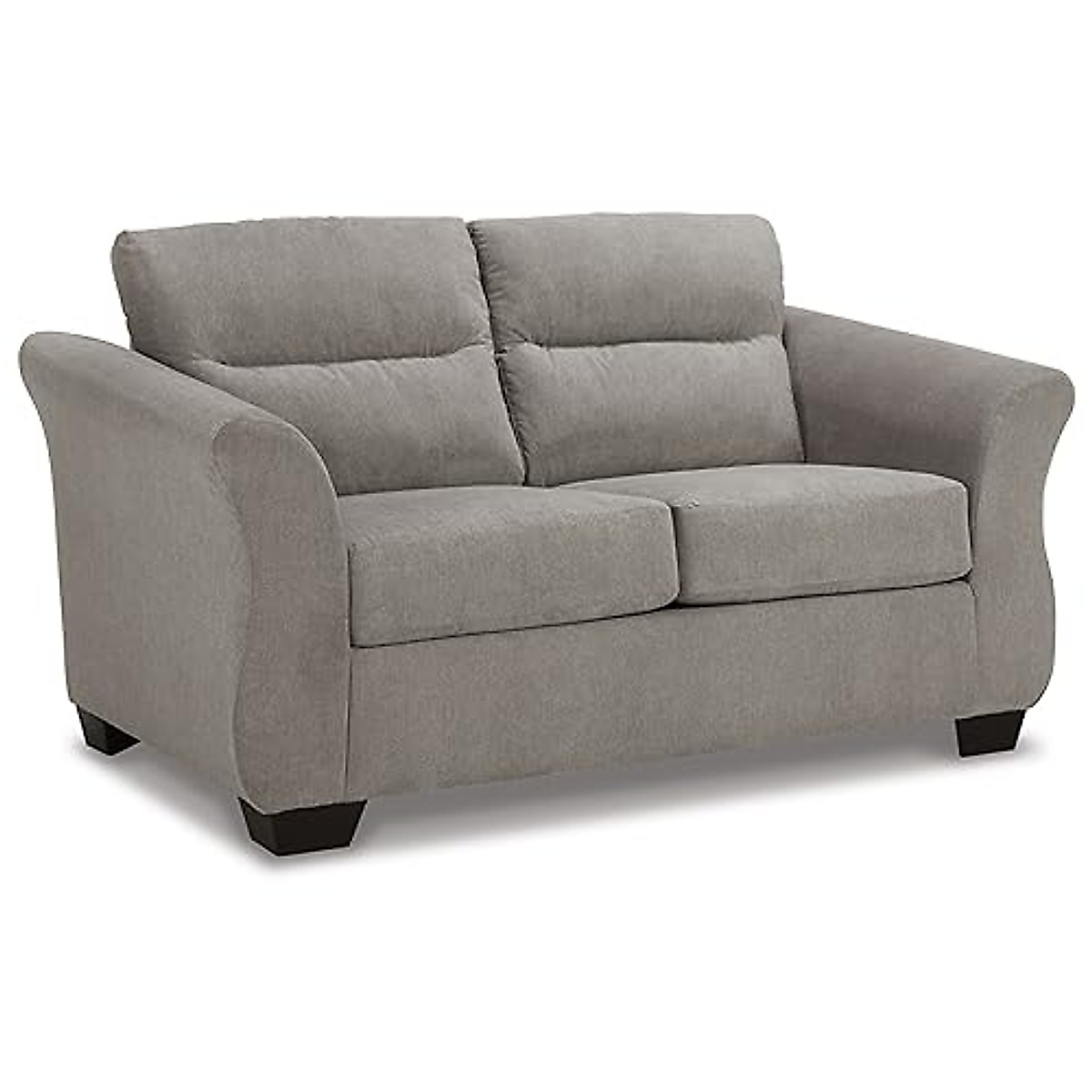 Signature Design by Ashley Miravel Casual Loveseat for Living Room, Light Gray