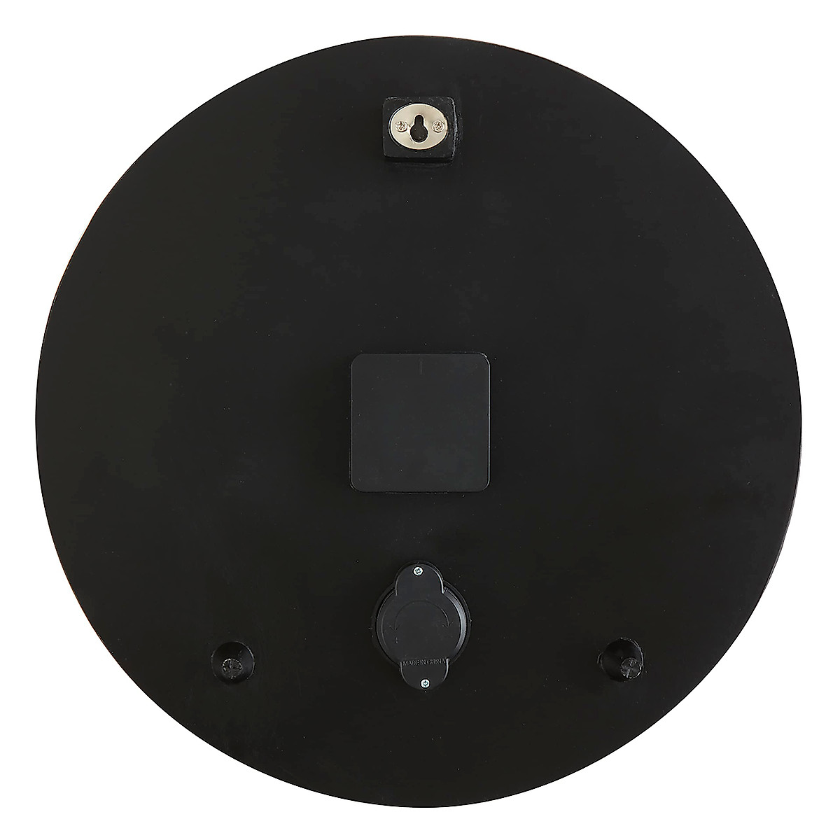 Taylor Cocktail Poly Resin Indoor and Outdoor Clock and Thermometer, 14 Inch, Multi-Color