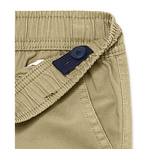 The Children's Place Boys Pull on Cargo Pants,Flax Single,8H