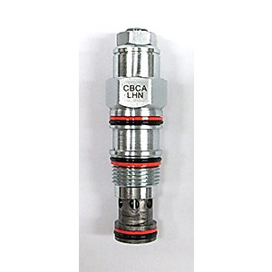 SN CBCA LHN - Counterbalance Valve. T-11A Cavity. 1000-4000 PSI 25 PSI Cracking Pressure 15 GPM Max 3 to 1 Pilot.
