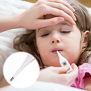 200pcs Covers Disposable Thermometers Sleeves Digital Covers Sleeves for Oral Armpit Rectal Electric