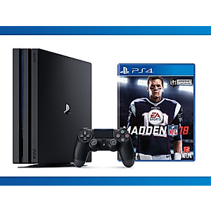 Playstation 4 Pro 1TB Console + Madden NFL 18 Bundle ( 2 - Items )