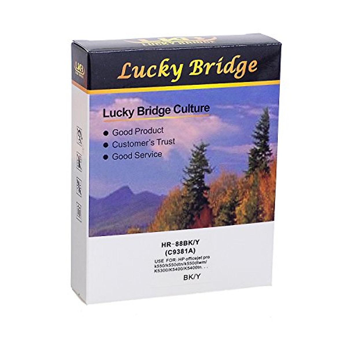 LKB Remanufactured HP88 Printhead C9381A with New and Never Used Chip Replacement for HP Office Jet K5400 L7550 L7580 L7590 L7650 L7680 L7750 L7780 L7790 Printer(1BY) 1PK-US