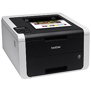 Brother HL-3170CDW Digital Color Printer with Wireless Networking and Duplex, Amazon Dash Replenishment Ready