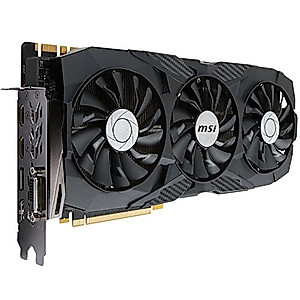 MSI Gaming GeForce GTX 1080 Ti 11GB GDRR5X DirectX 12 352-bit VR Ready Graphics Card (GTX 1080 TI Duke 11G OC) (Renewed)