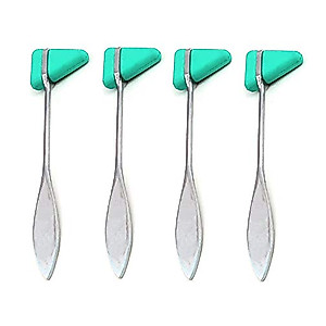 Set of 4 Green Taylor Percussion (Reflex) Hammers - Medical Surgical Instruments