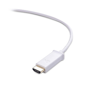 Cable Matters 3.3-Foot Short USB C to DisplayPort Cable (USB-C to DisplayPort Cable, USB C to DP Cable) Supporting 8K 60Hz in White - Thunderbolt 3 Port Compatible with MacBook Pro, Dell XPS 13 and Mo