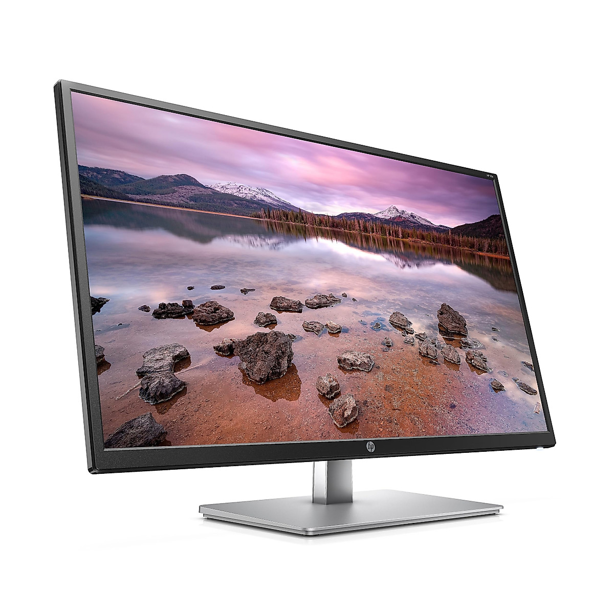 HP FHD IPS Monitor with Tilt Adjustment and Anti-Glare Panel- 32-Inch, Black/Silver