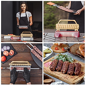 Silver Gold Kebab Maker