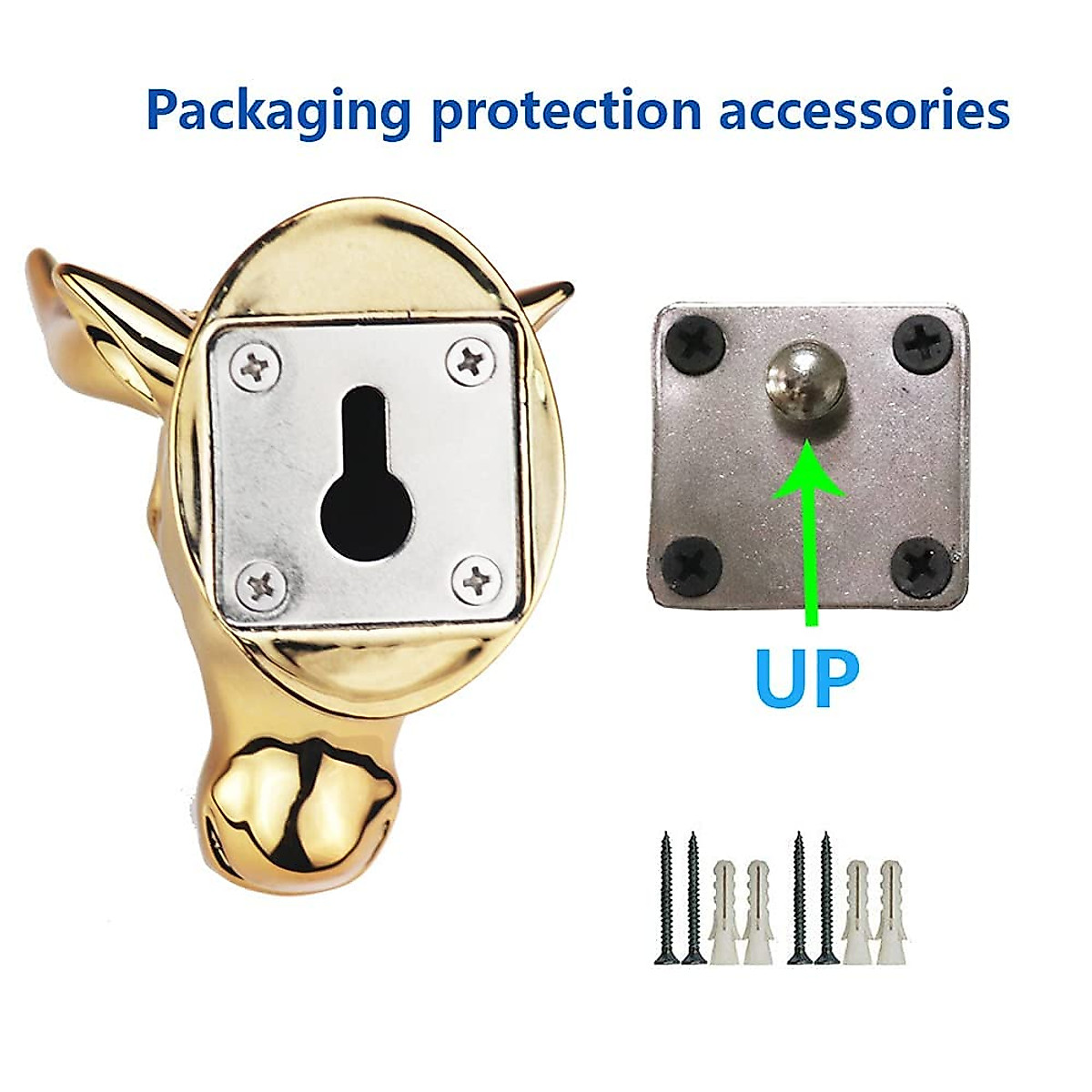 LKEREJOL Bull Head Guitar Holder Wall Hanger Guitar Ukulele Hook Ukulele Stand Rack Storage Bass Bull Head Wall Mounted Art Support Guitar Holder for Bass Electric Acoustic Guitar Ukulele