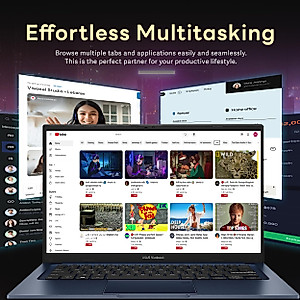 ASUS ZenBook 13 OLED Ultra-Slim Laptop, 13.3” FHD NanoEdge Bezel Display, AMD Ryzen 7 5700U, 8GB LPDDR4X RAM, 512GB PCIe SSD, NumberPad, Wi-Fi 5, Windows 11 Home, Pine Grey, UM325UA-DH71