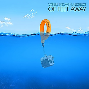 Nordic Flash Waterproof Camera Float - Pack of 2 - Red & Orange