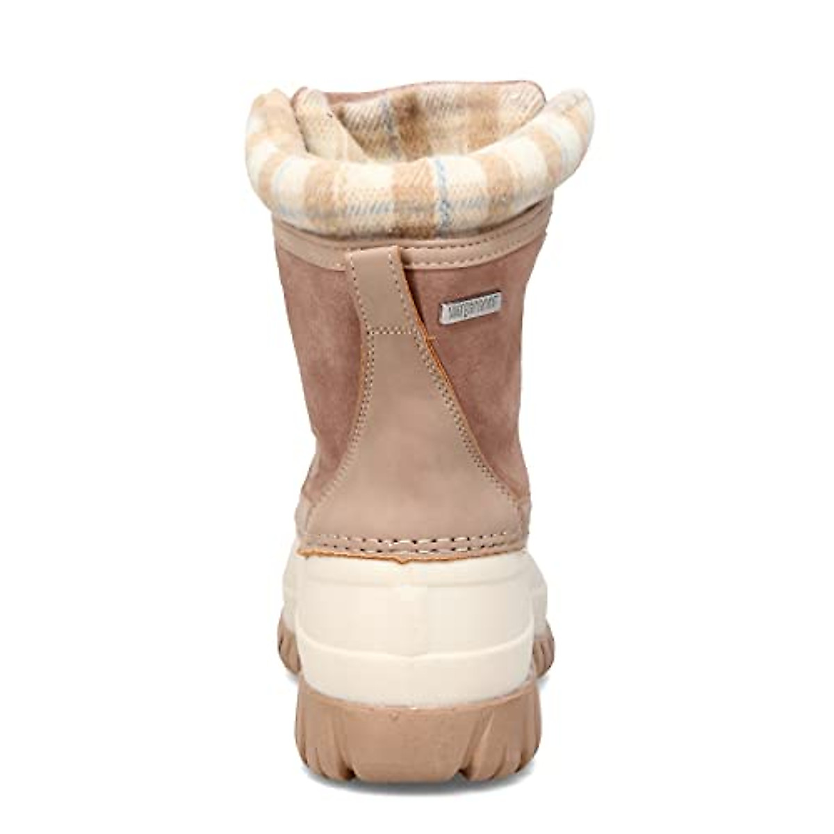 Skechers Women's Waterproof Cold Weather Boot Snow, Natural/Pink, 10