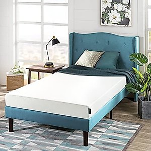 Zinus 6 Inch Green Tea Memory Foam Mattress / CertiPUR-US Certified / Bed-in-a-Box / Pressure Relieving, Narrow Twin