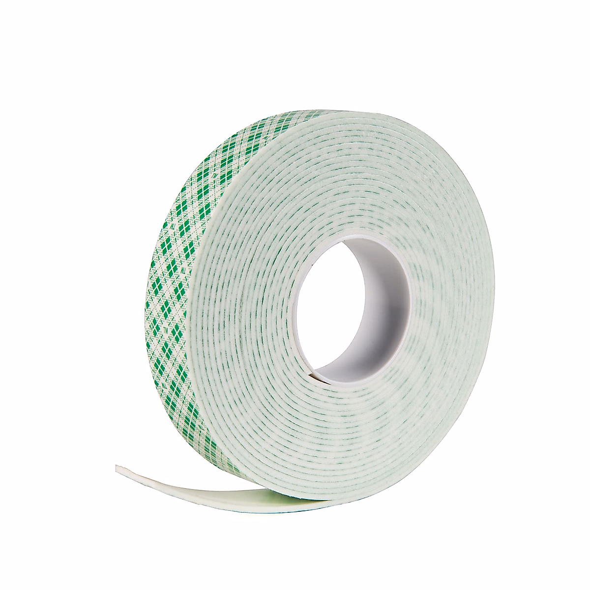 3M 4026 Double Coated Urethane Foam Tape, Bonding, Attaching, Mounting, White, 0.75 in x 5 yd, 1 Roll