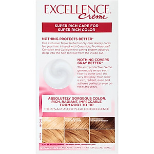 L'Oreal Excellence #7G Dark Gold Blonde Hair Color, 1 ct