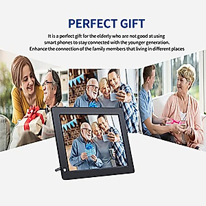LOVCUBE 9Inch Digital Photo Frame L09F - Digital Picture Frame with 1024 x 768 HD 4:3 IPS Display, USB and SD Card Slots and Remote Control