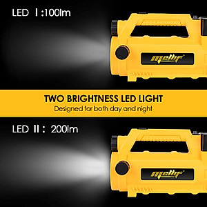 Mellif Cordless Transfer Pump for 20V Max Battery, Portable Self-priming Pump, Electric Utility Pump for Garden, Hot Tub, Tank, Pool, Ponds, Aquariums (Tool Only, No Battery)