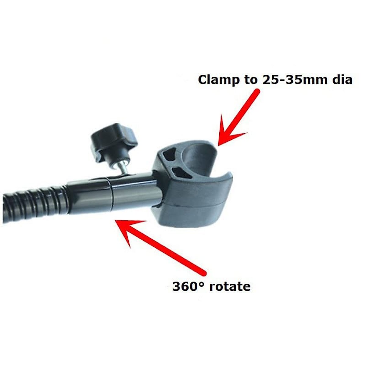 Handheld Digital Microscope Accessories Camera Gooseneck Arm Clamp Arm Stand for Microscope Industrial Camera and Flashlight Mount Microscope Accessories (Color : OK21)