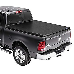 Lund Genesis Roll Up Soft Roll Up Truck Bed Tonneau Cover | 96063 | Fits 2003 - 2018, 2019 - 2020 Classic Dodge Ram 1500 8' Bed (96")