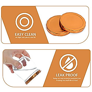 VERONES 40 PACK 6oz Mason Jars Canning Jelly Jars with Lids, Ideal for Jam, Honey, Wedding, Shower Favors, DIY Spice Jars