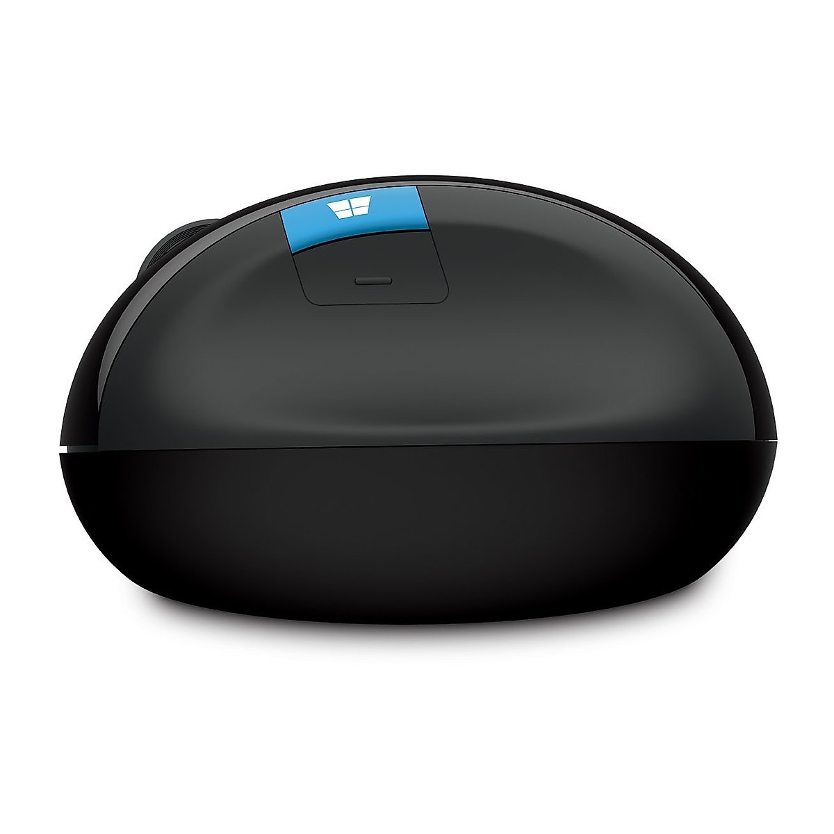 Microsoft Sculpt Ergonomic Mouse, Black - Wireless Mouse for Natural Wrist Comfort with 4-Way Scroll Wheel for PC/Laptop/Desktop, works with Mac/Windows 8/10/11 Computers