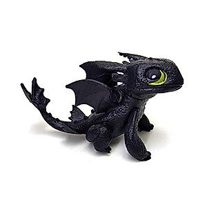 Toysvill Dragons (Set 8 pcs) - Mini Action Figures: Toothless (Night Fury), Deadly Nadder, Gronckle, Hideous Zippleback, Hotburple, Monstrous Nightmare, Terrible Terror