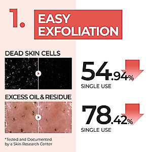 numbuzin No.4 Toner Pads | Pore Zero Peeled Egg Toner Pad | Gentle Exfoliator, PHA, LHA, Makeup Skin Prep, Panthenol | Korean Skincare for Face | 70 Pads/6.42 fl. oz.