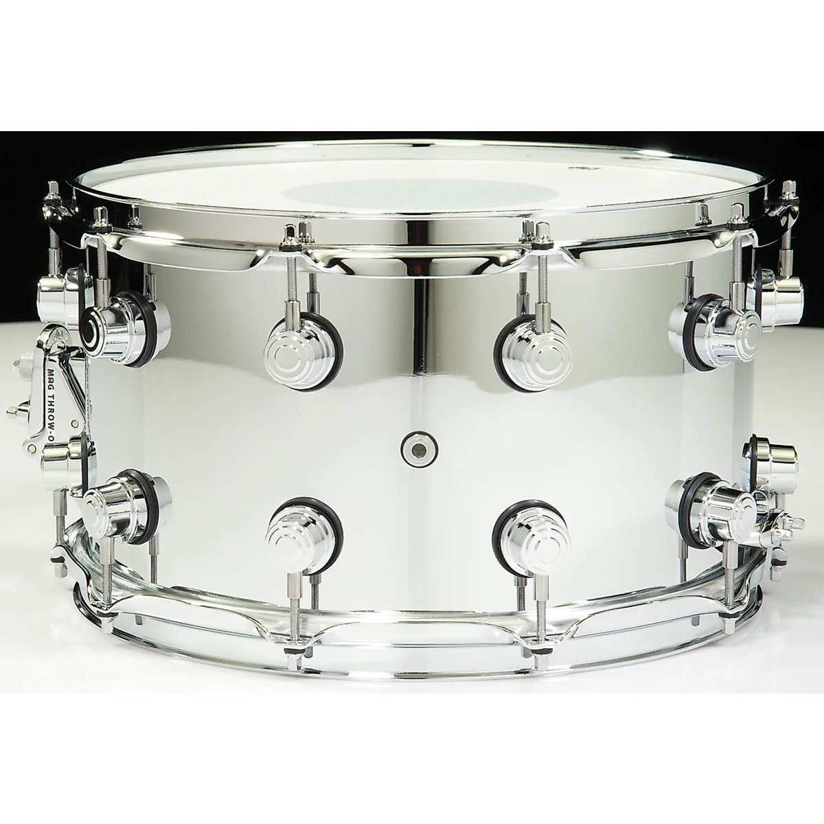 DW Performance Series Steel 8 x 14-inch Snare Drum - Polished