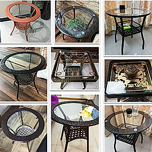 15m (48 Ft) Polyethylene Plastic Rattan Synthetic Wicker Repair Material for Knit and Repair Rattan Chair Table Basket (Black with Lines)