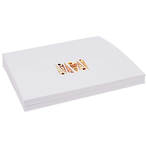 Seashell Pattern Place Cards, Set of 25, Pre-cut and Scored - Wedding, Party, Dinner, and Special Events - Made in the USA