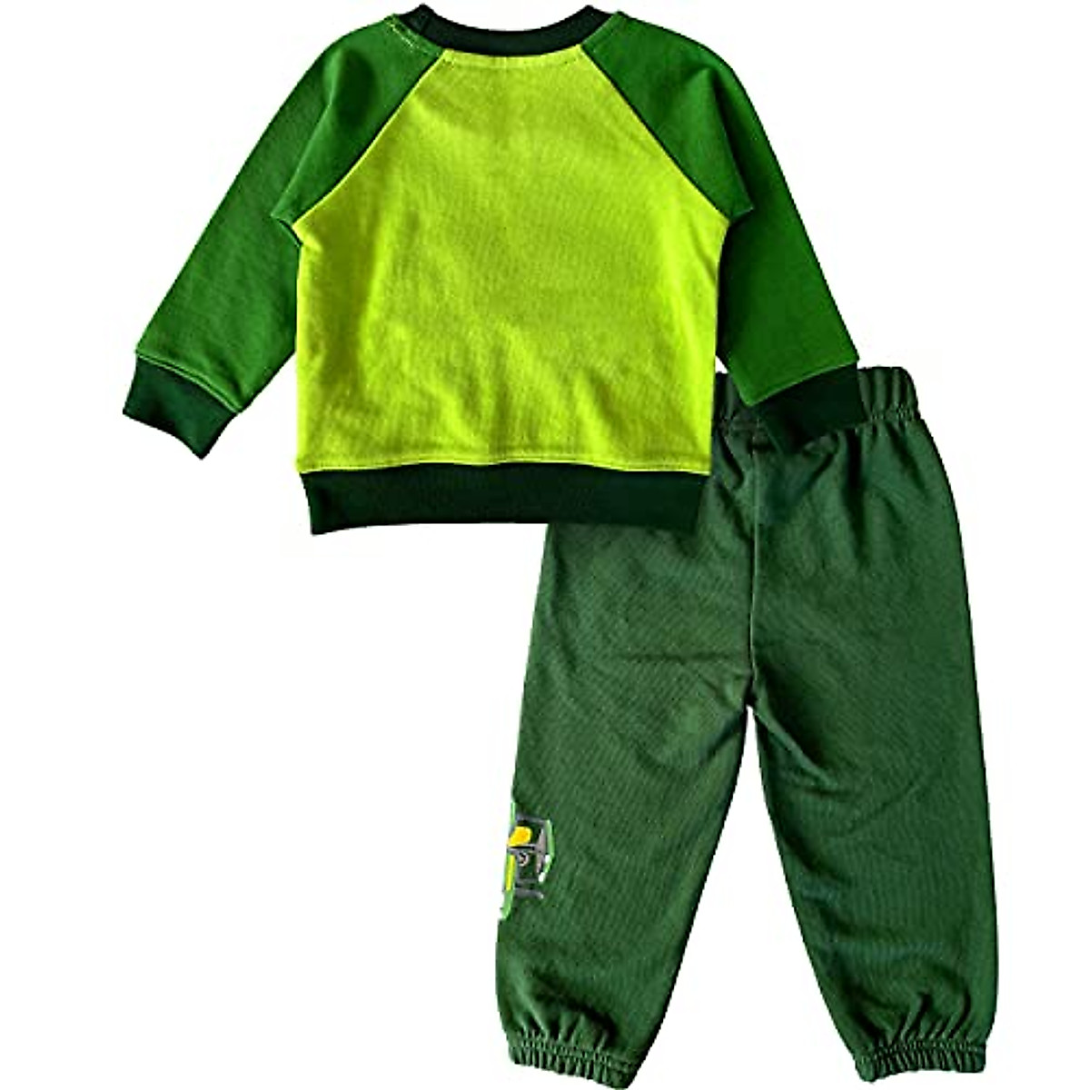 John Deere Baby Boys Infant Sweatshirt And Pant French Terry Set, Green, 18M US