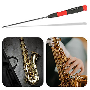 Healifty Metal Screwdriver for Flute Clarinet Saxophone Maintenance Luthiers Musical Instrument Makers Repair Tool R126 flute plugs,piccolo,spring tool