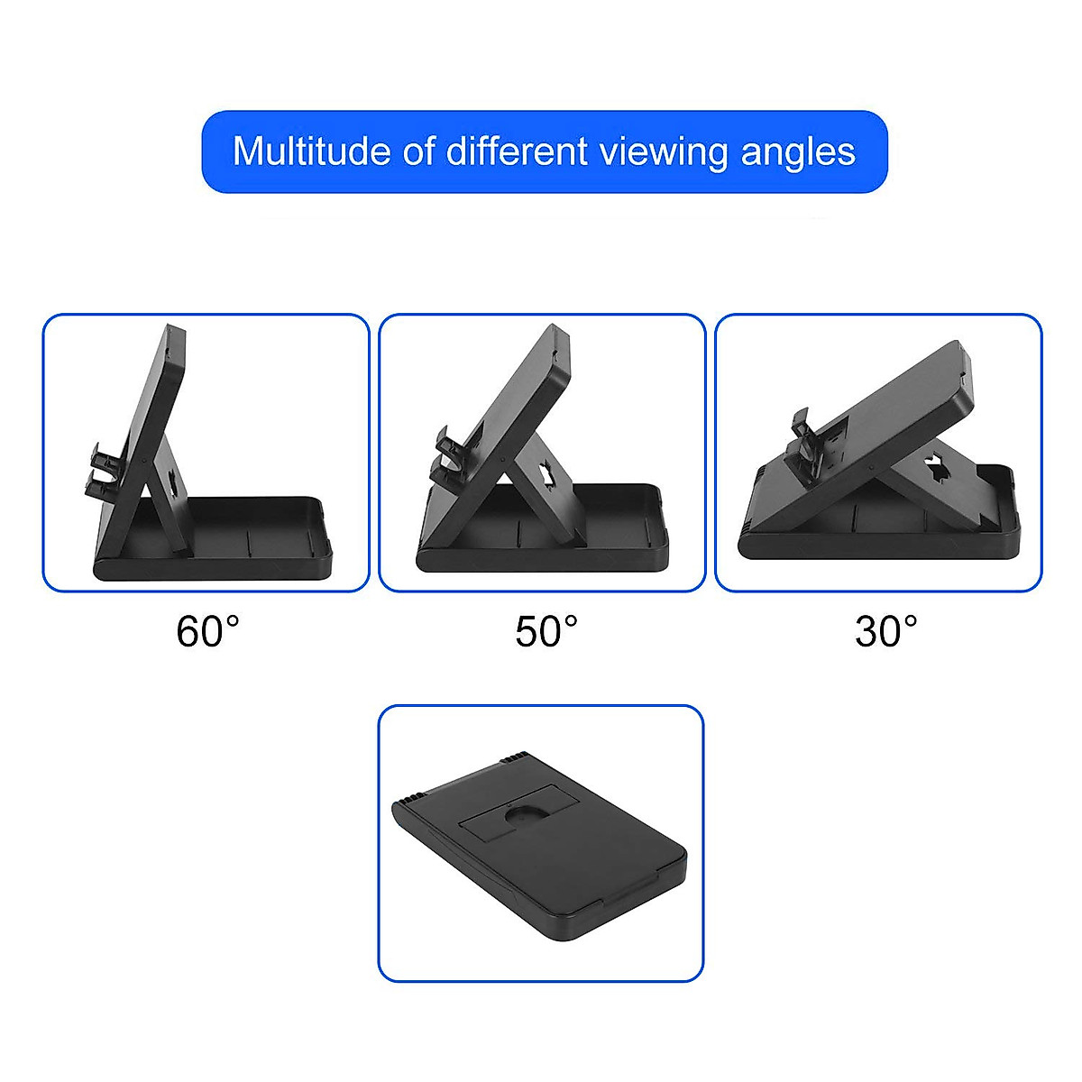 Nintendo Switch Stand for Nintendo Switch Compact Foldable Multi Angle Holder Play Stand Compatible with Nintendo Switch Switch Lite IPad IPhone Samsung Galaxy Tab Android Phones Tablets E-Reader