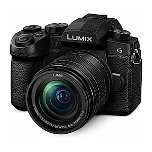 Panasonic Lumix G95 Hybrid Mirrorless Camera with 12-60mm Lens (DC-G95DMK) Bundle with Replacement Lithium-Ion Battery and Memory Card (3 Items)