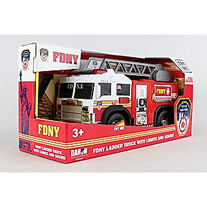 Daron FDNY Ladder Truck with Lights & Sounds 2019 New