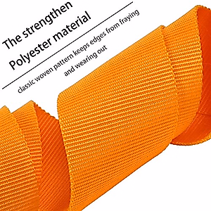 Tow Strap Heavy Duty, Recovery Strap 3" X 20' 18,000 LB Break Strength Rope Winch Strap with 2 Hook