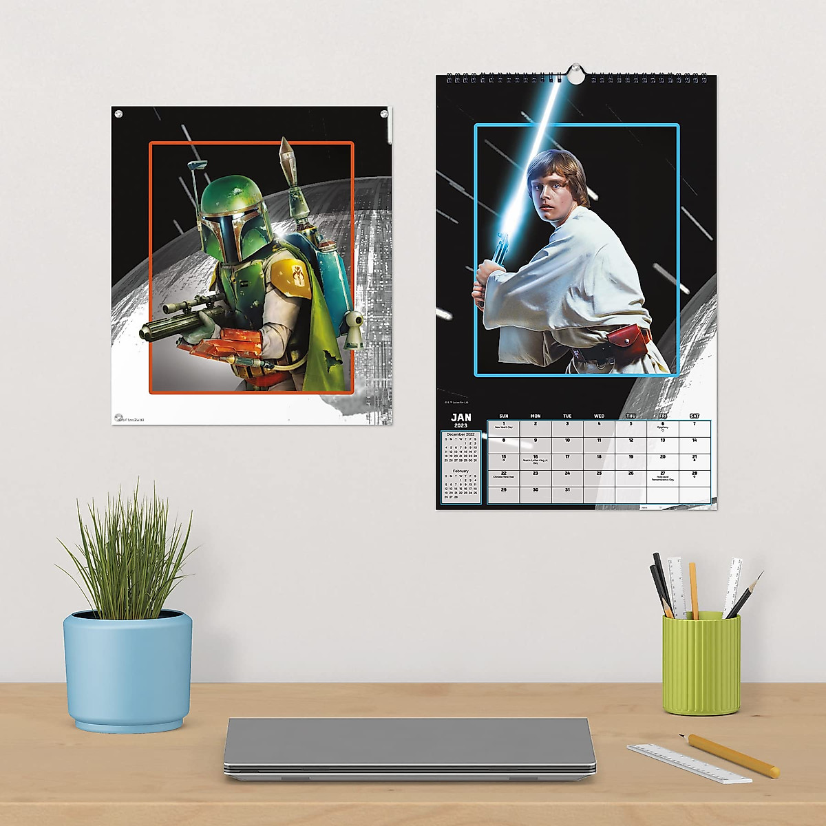 2023 Star Wars: Saga Oversized Poster Calendar
