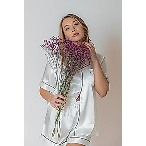 Bride Pajama Set Bride PJs Pajamas for Women Silk Pajamas for Women Bridal Shower Gift Sexy Pajamas for Women Pjs for Women Short Set Pajama Sets Sleepwear for Women Womens Pajama Set Satin Pajamas