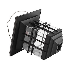 Landscape LED Light, Solar Power Hanging Cylinder Lanterns LED Landscape Path Outdoor Decorative Chandelier Light Waterproof Warm White LED Light for Home Garden Path Courtyard