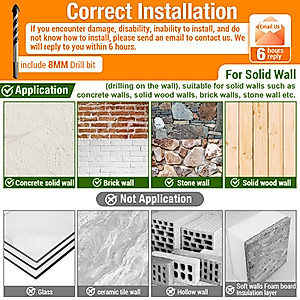 Wall Mounted Drying Rack 40",Laundry Drying Rack Collapsible, Retractable Clothes Drying Rack, 5 Aluminum Rods, 60 lb Capacity, with Wall Template, Screw, Drill Bit (White 40" Large)