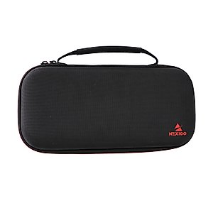 NexiGo Switch Controller Grip Carrying Case for Nintendo Switch/Switch OLED, 10 Game Card Holders, Compatible with Split Pad Pro, ZenGrip Pro, Gripcon, Joypad, Joy-Cons and Many Larger Grips