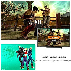 XFUNY. Arcade Game Console 1080P 3D & 2D Games 8000 in 1 Pandora's Box 3D 2 Players Arcade Machine with Arcade Joystick Support Expand Games for PC / Laptop / TV / PS3 (B)