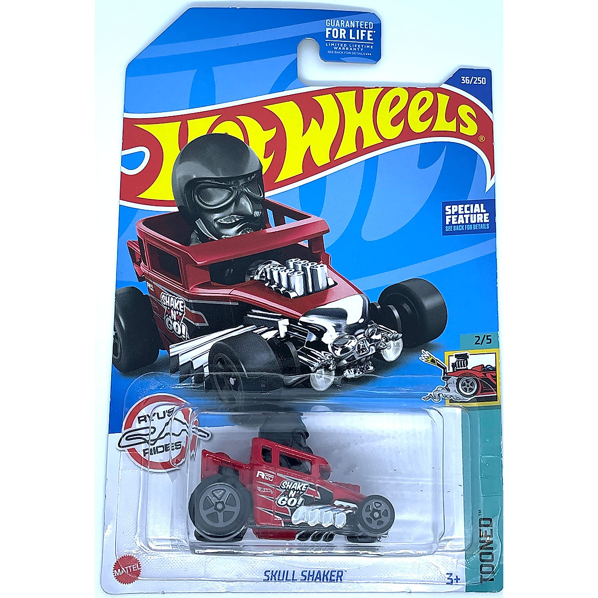 Hot Wheels 2022 - Skull Shaker - Tooned 2/5 [red] 36/250